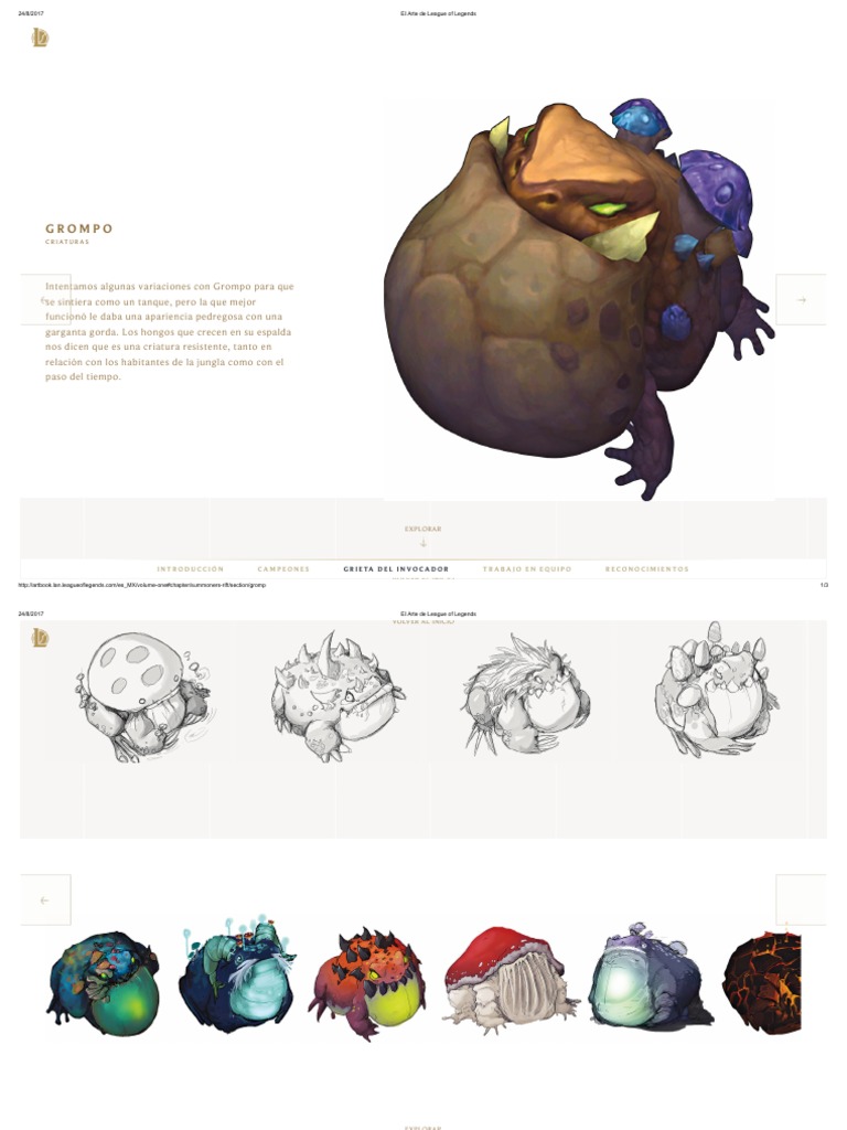 El Arte de League of Legends 30 GROMPO | PDF | Ocio | Deportes