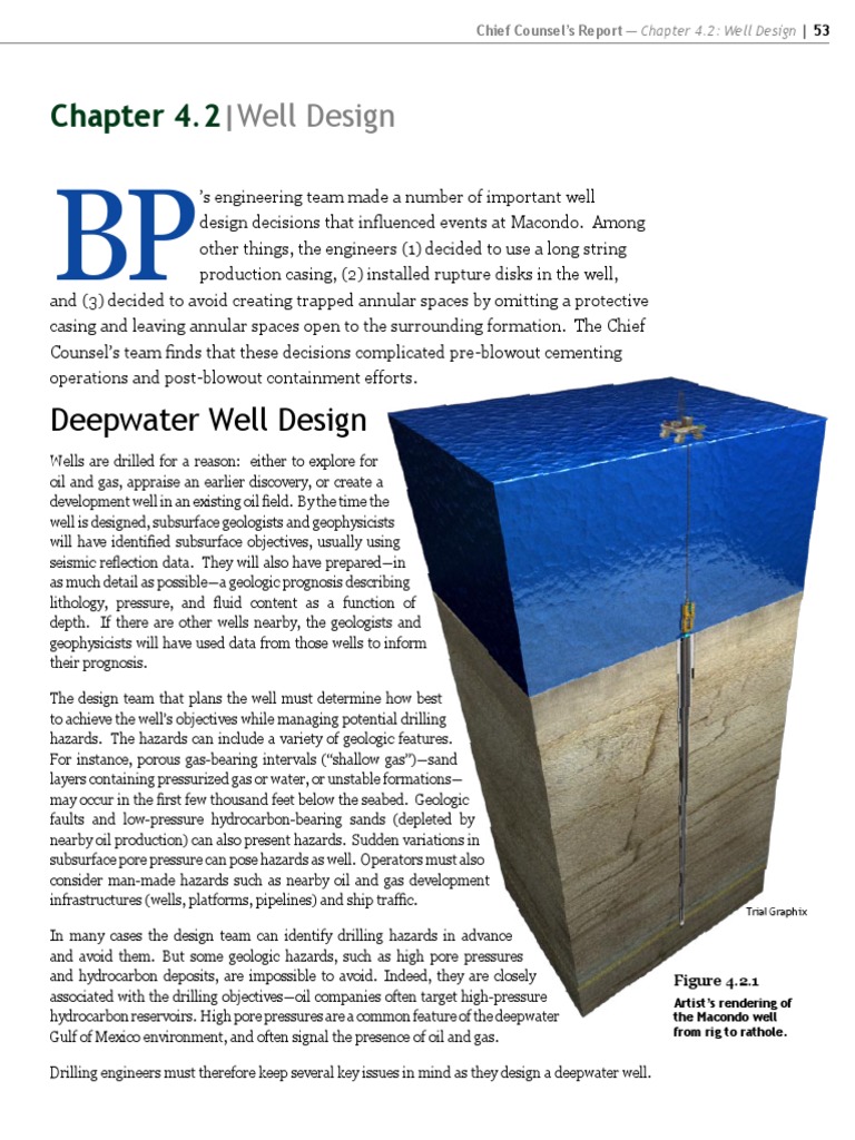 Analysis Macondo | PDF | Casing (Borehole) | Oil Well