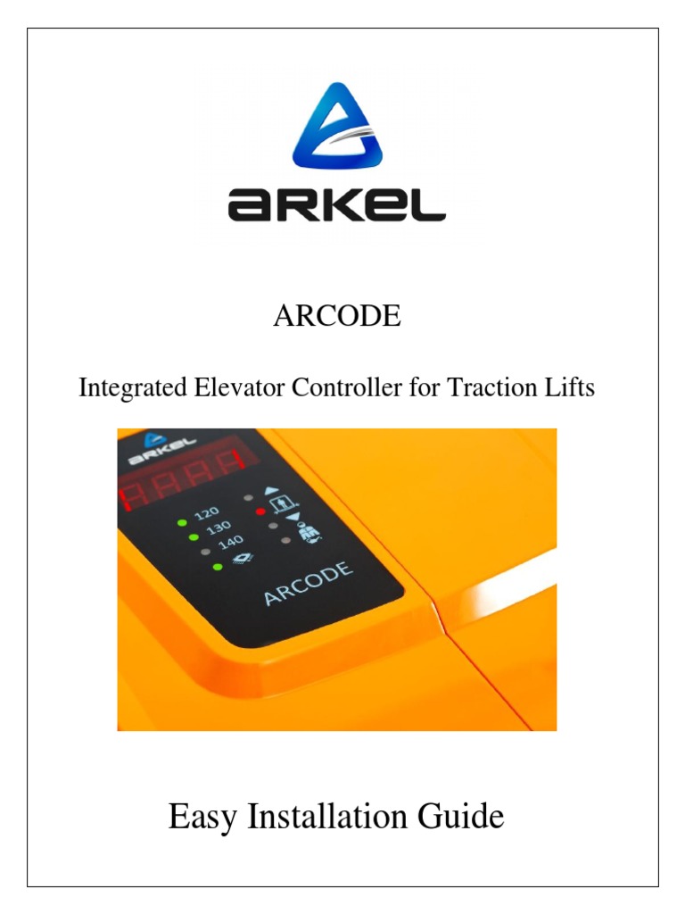 Arcode Quick Install en | PDF | Elevator | Liquid Crystal Display