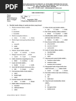 Soal TPQ - Bacaan Sholat | PDF