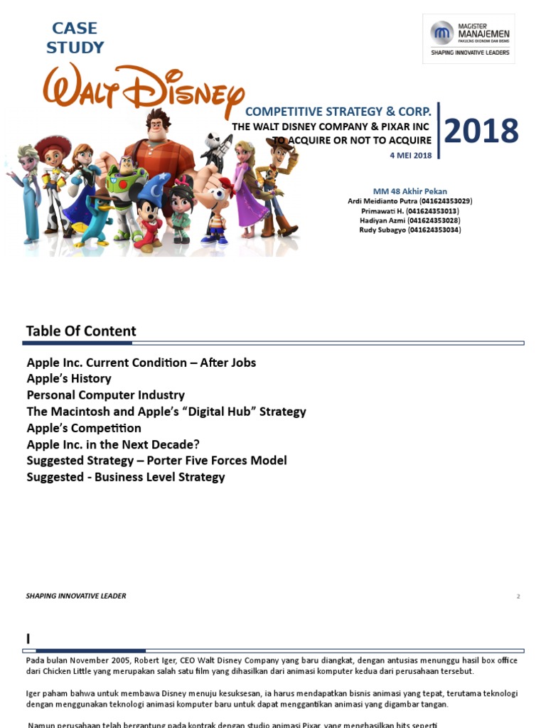 Case Study: Competitive Strategy & Corp | PDF