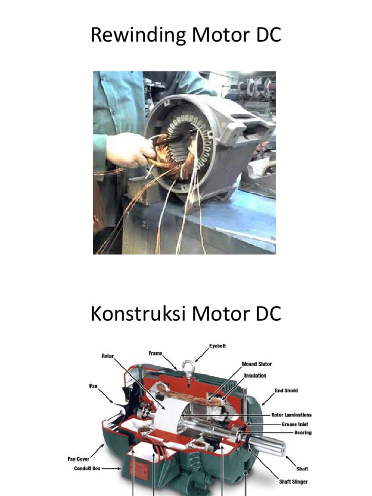 Rewinding Motor DC | PDF
