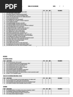 MEP FP Inspection Checklist | PDF | Technology & Engineering