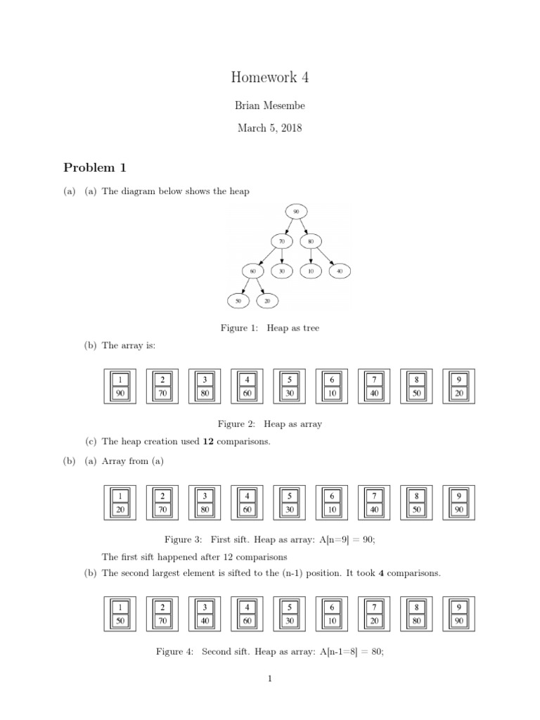 Homework 4 | Download Free PDF | Array Data Structure | Mathematical Concepts