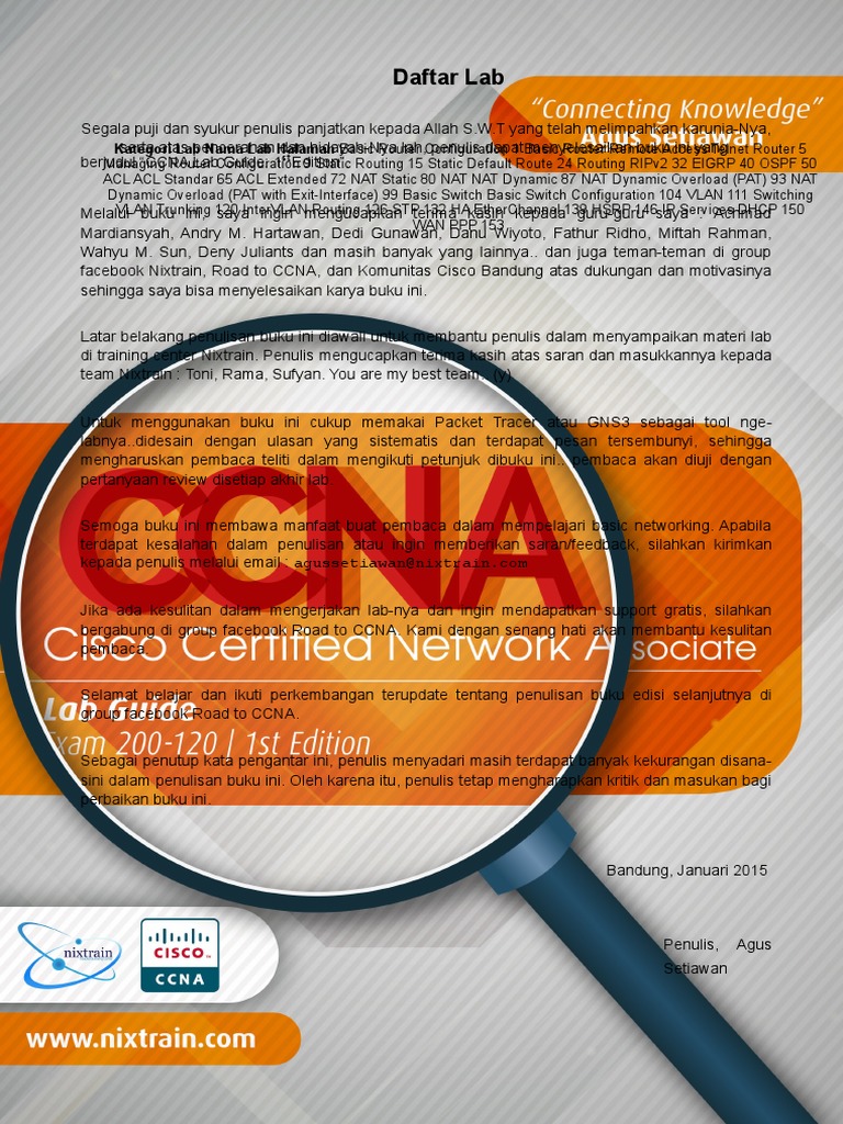 CCNA Lab Guide Nixtrain - 1st Edition - Full Version | PDF
