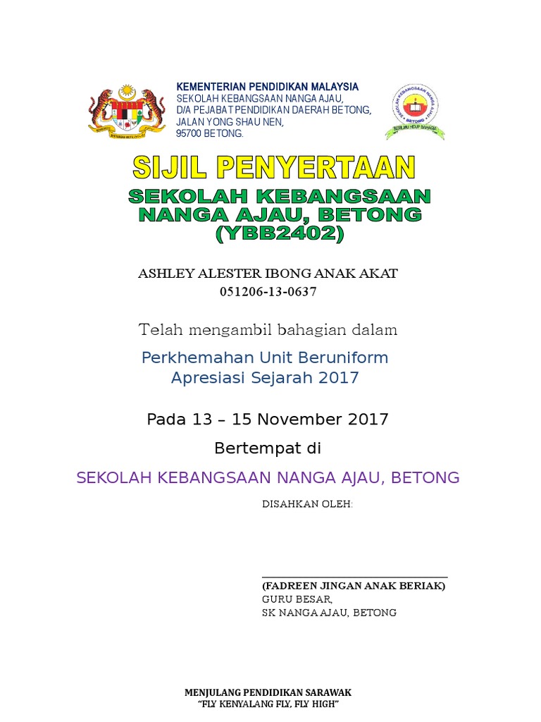 Muka Depan Fail Panitia Moral | PDF