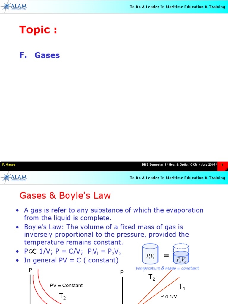 F. Gases | PDF | Gases | Heat