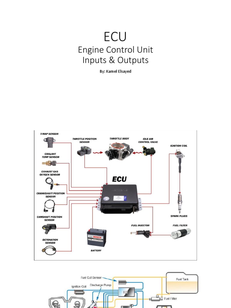 Engine Control Unit Inputs & Outputs: By: Kamel Elsayed | PDF ...