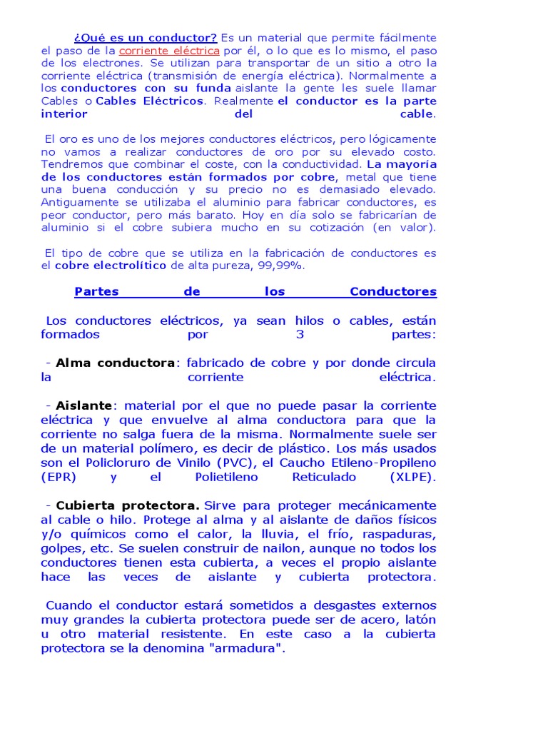 Qué Es Un Conductor