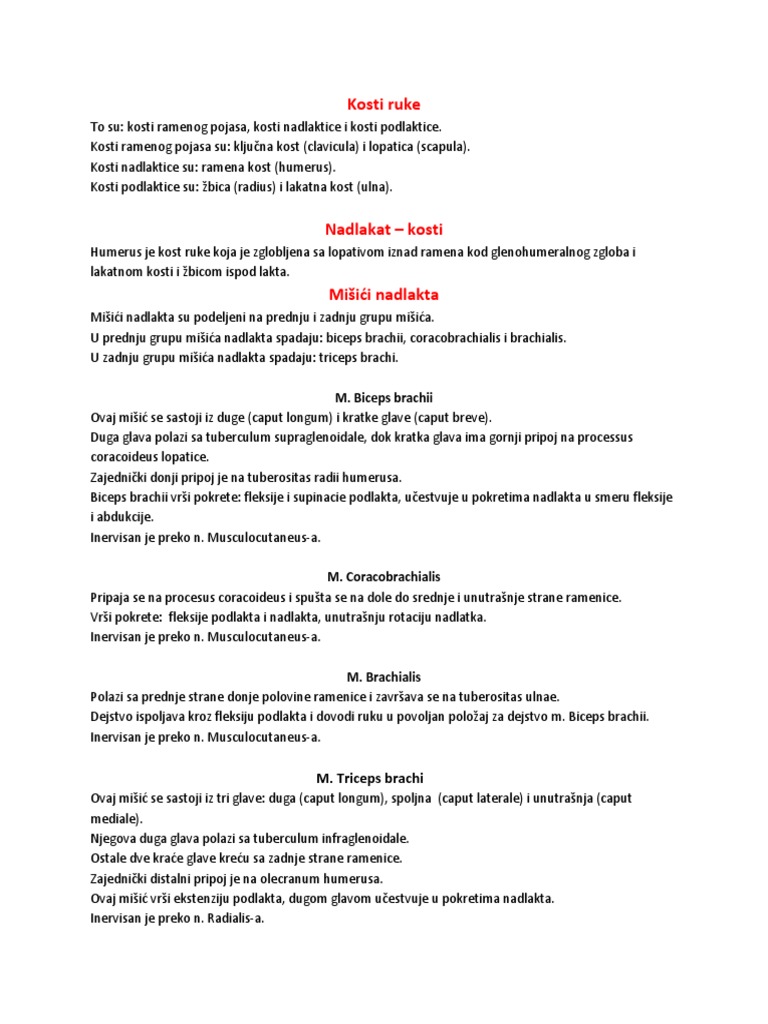 Moja Skripta - Anatomija, Patologija | PDF