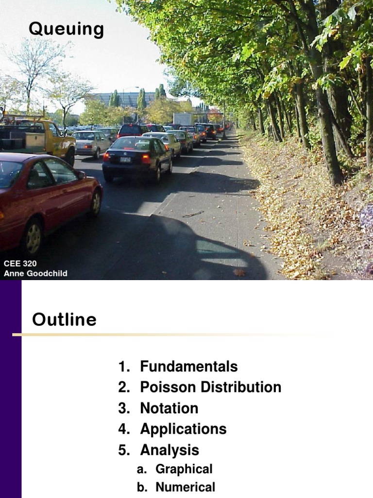 Queuing | PDF | Probability Distribution | Poisson Distribution