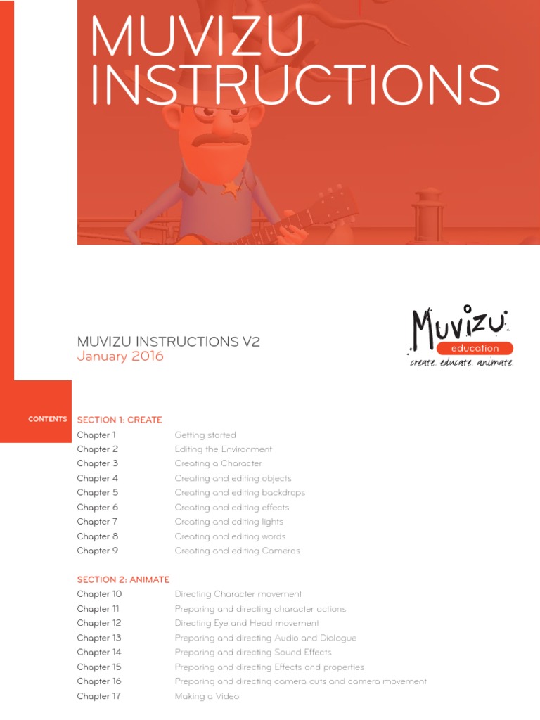 Muvizu Instructions | PDF | Shadow | Lighting
