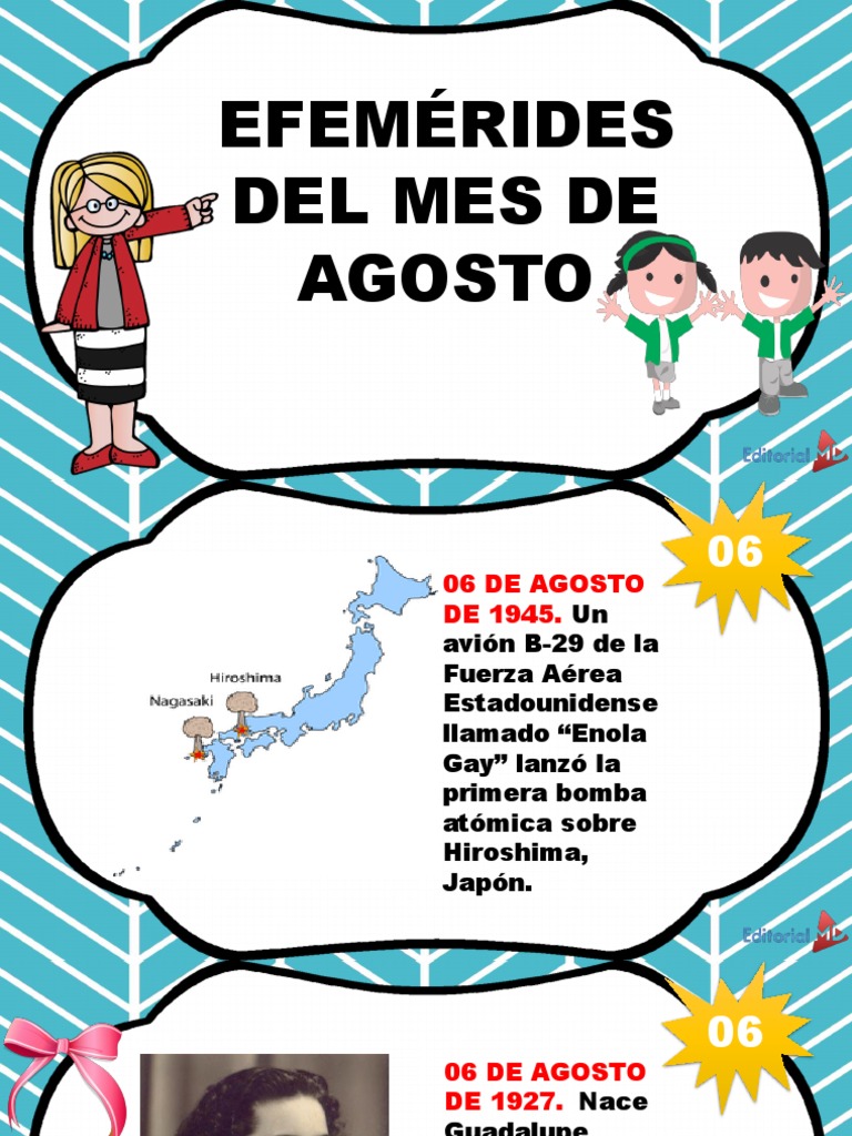 Efemerides de Agosto PDF
