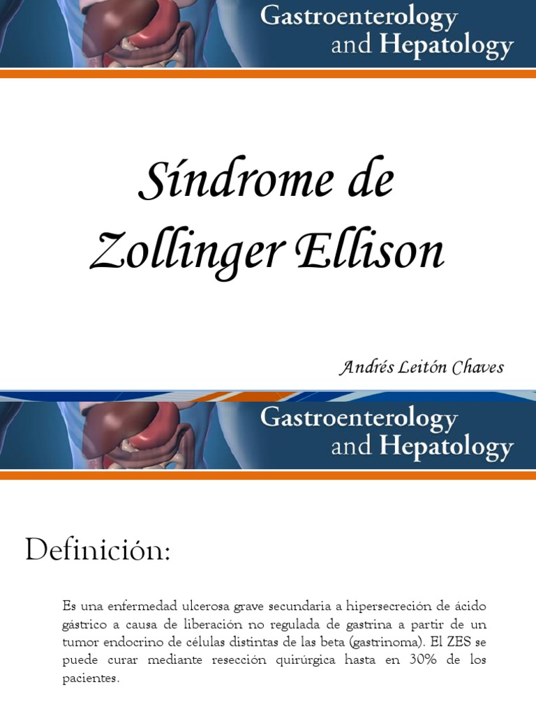 Sindrome de Zollinger Ellison | PDF | Metástasis | Cáncer