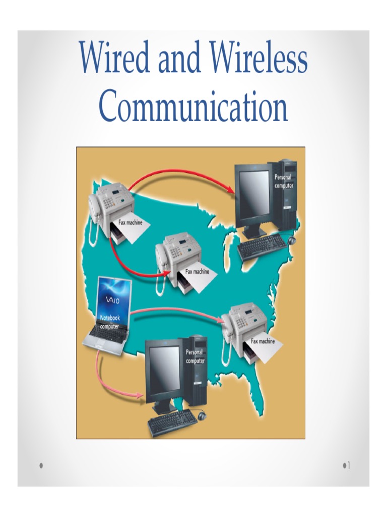 Wired and Wireless Communication | PDF | Digital Subscriber Line ...
