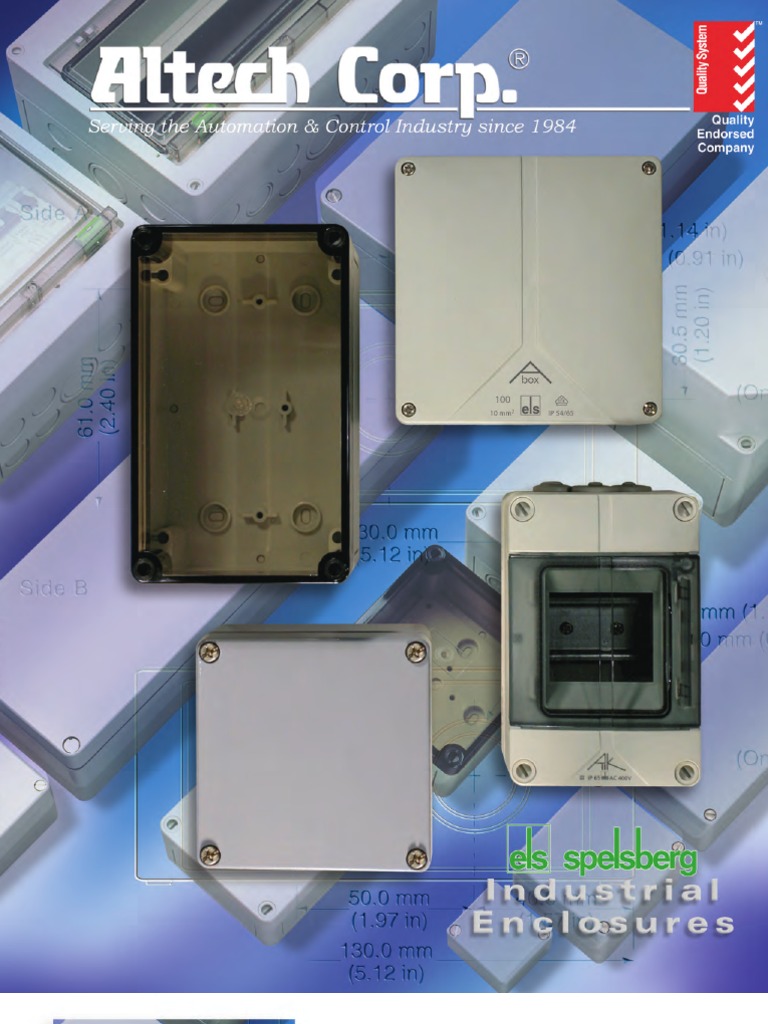 Altech Enclosures | PDF | Polystyrene | Electromagnetic Interference