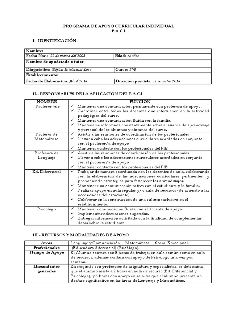 Modelo de Paci | Sustracción | Cantidad | Prueba gratuita de 30 días ...