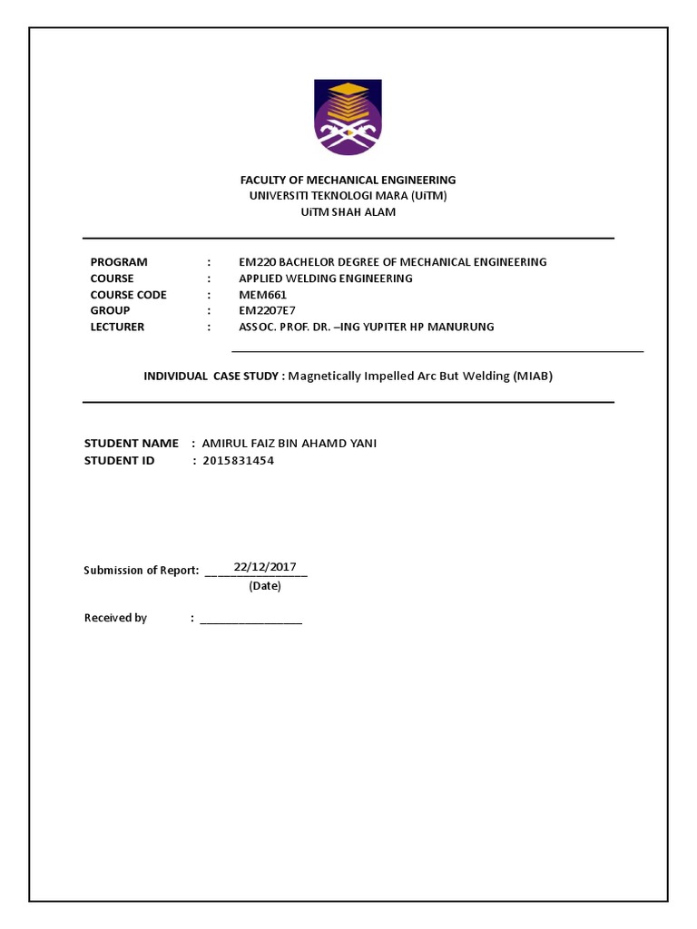 MIAB | PDF | Welding | Construction