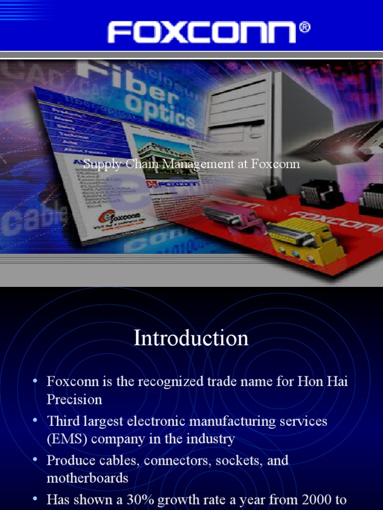 Supply Chain Management at Foxconn | PDF | Enterprise Resource Planning ...