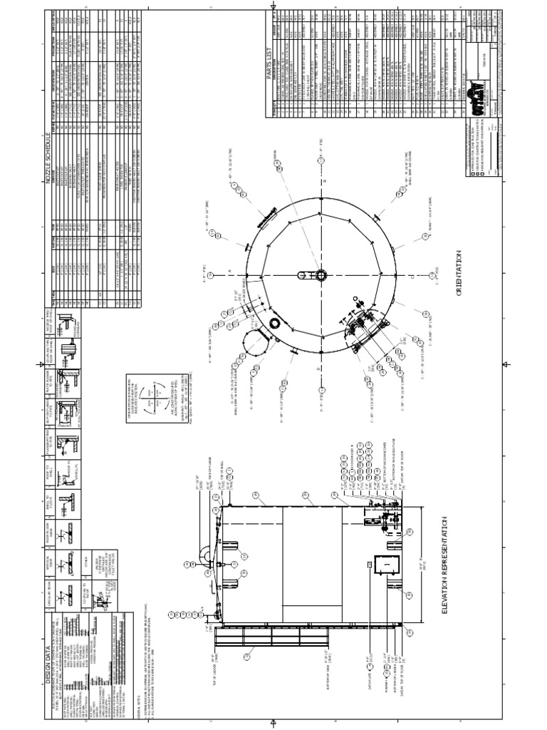 Tank Drawings Example PDF | PDF | Pipe (Fluid Conveyance) | Plumbing