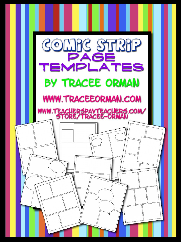 Comic Strip: Templates | PDF | Pages (Word Processor) | World Wide Web