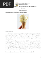 Overrun Calculations in Ice Cream | PDF | Litre | Density