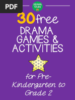 Drama Lesson Plan Movement Based, Grade 3/4 | PDF | Lesson Plan | Teachers