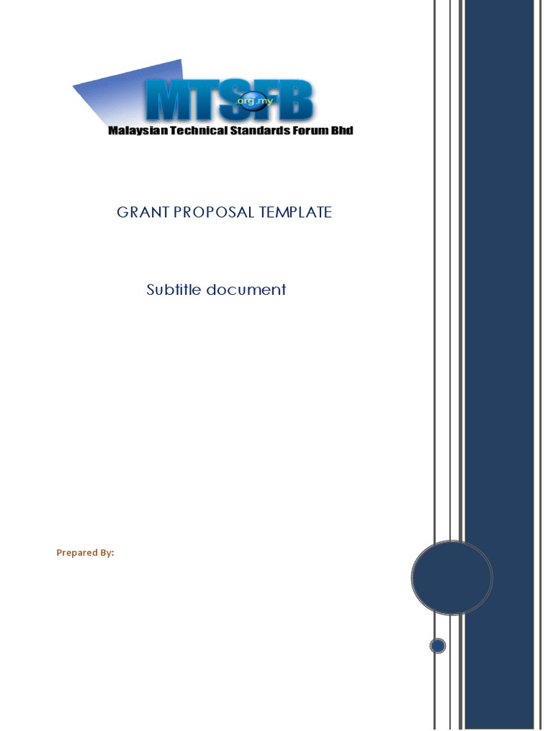 Grant Proposal Template | PDF