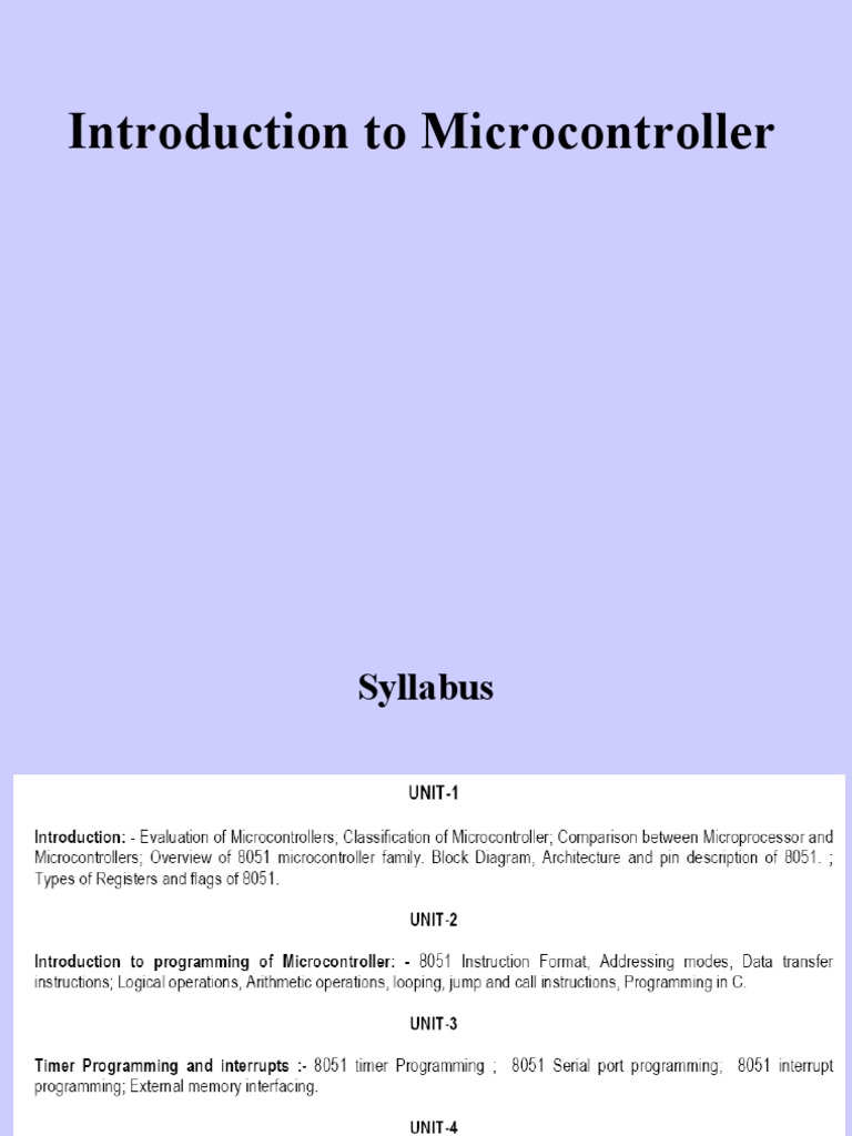 Micro Controller Pdf Microcontroller Binary Coded Decimal 7369