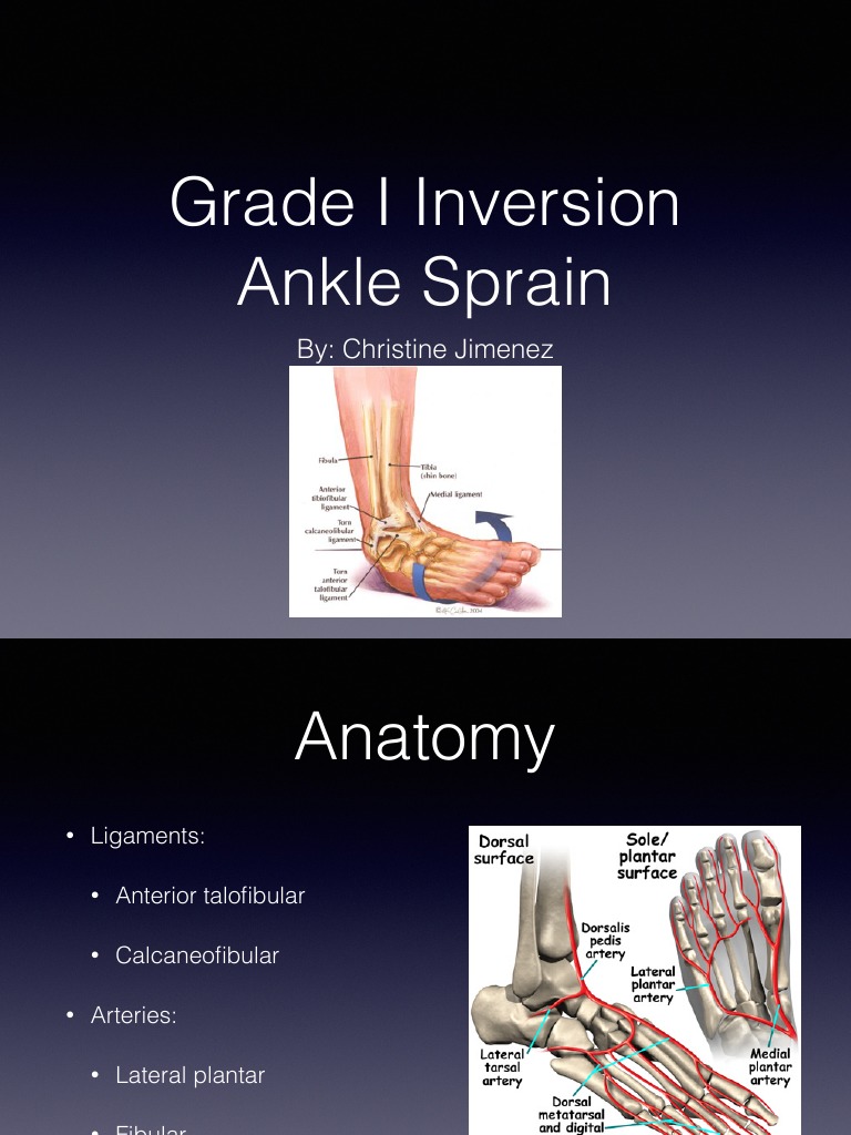 Ankle Sprain | PDF | Foot | Ankle
