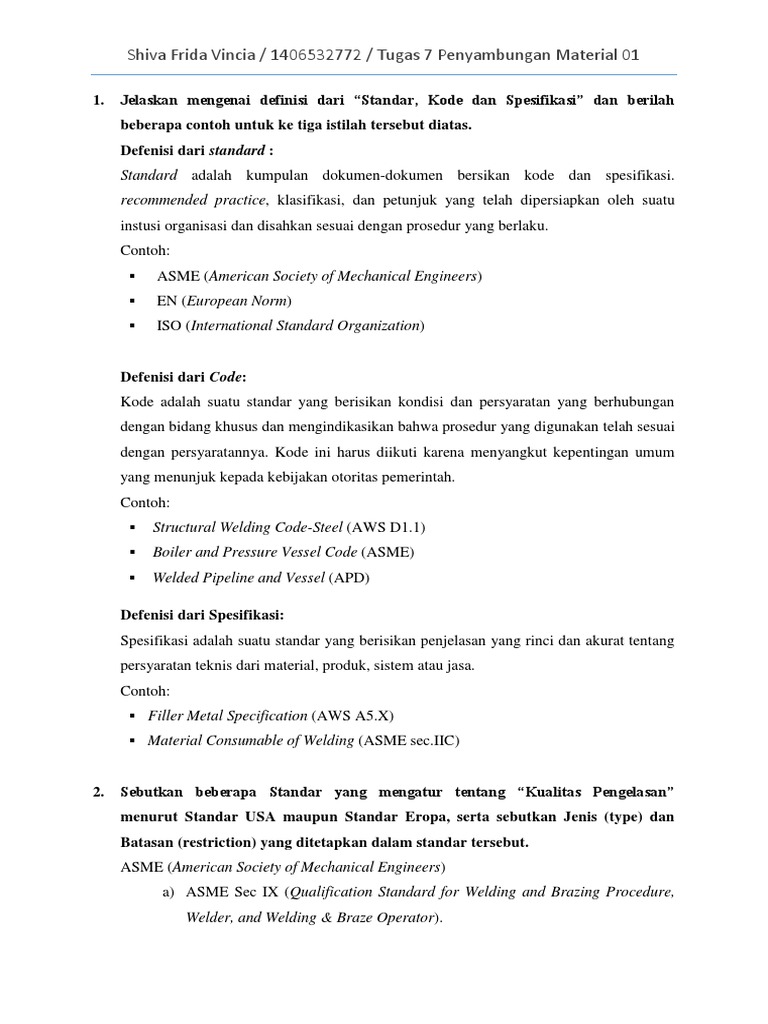 Gabungan Tugas Welding PDF | PDF