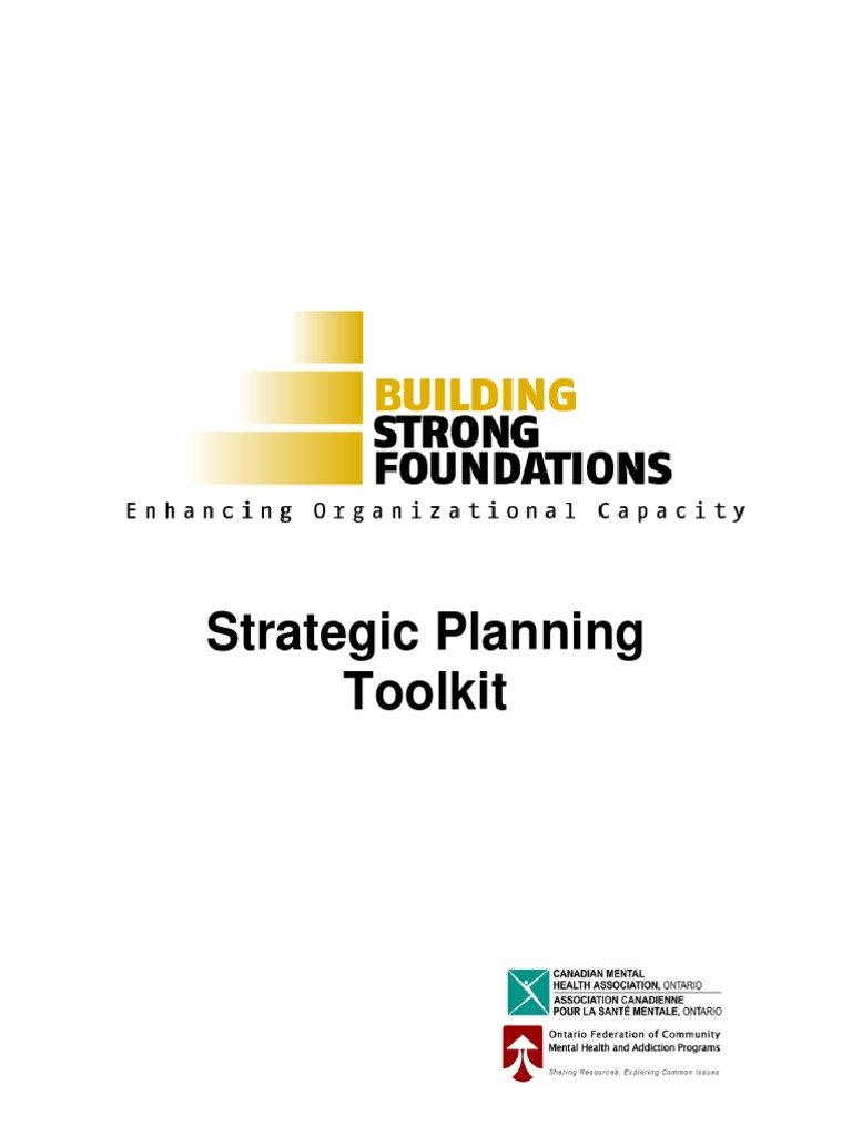 Basic Strategic Planning Toolkit PDF | PDF | Strategic Planning | Needs ...