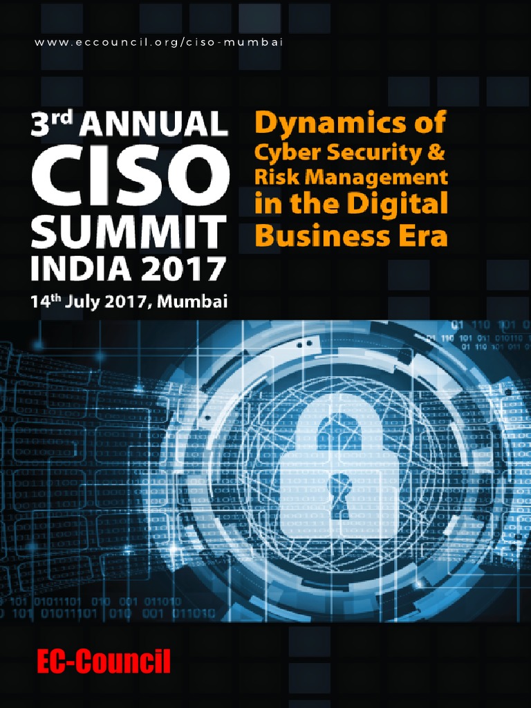 3rd CISO Summit - Brochure | Download Free PDF | Computer Security ...