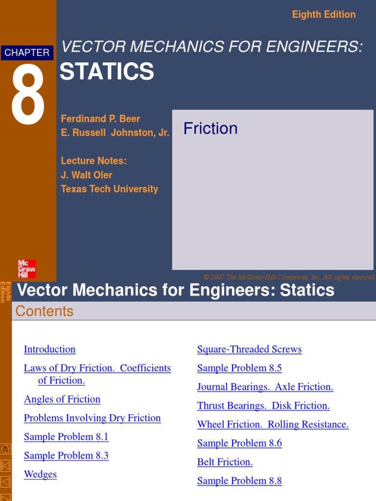 CH 08 | PDF | Friction | Force