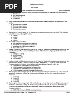 Standard Costing Formulas Overview | PDF | Cost Accounting | Management ...
