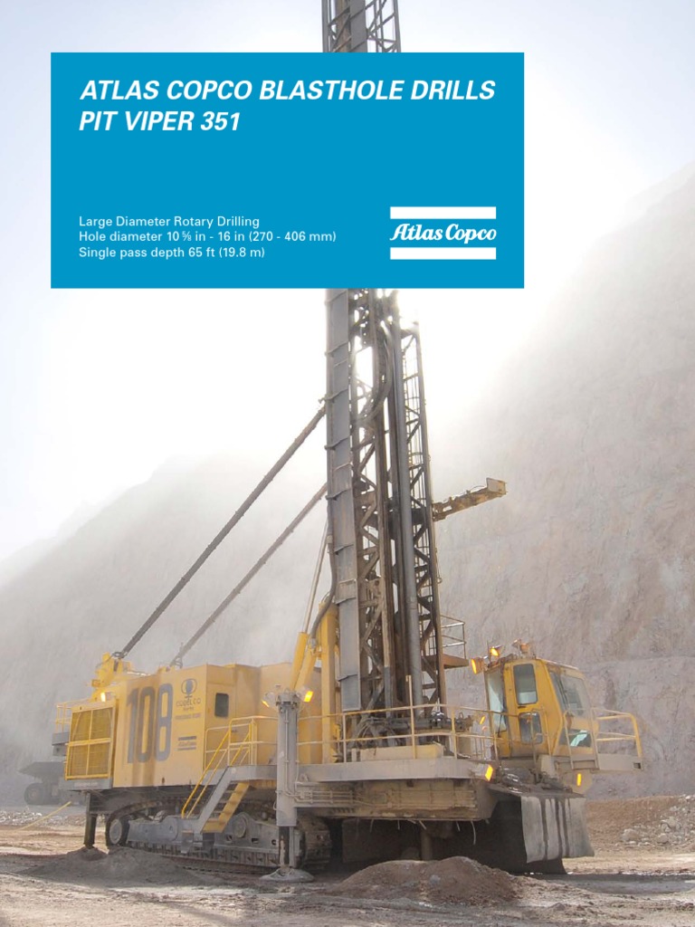 PV-351 Low Res US | PDF | Drilling Rig | Drill