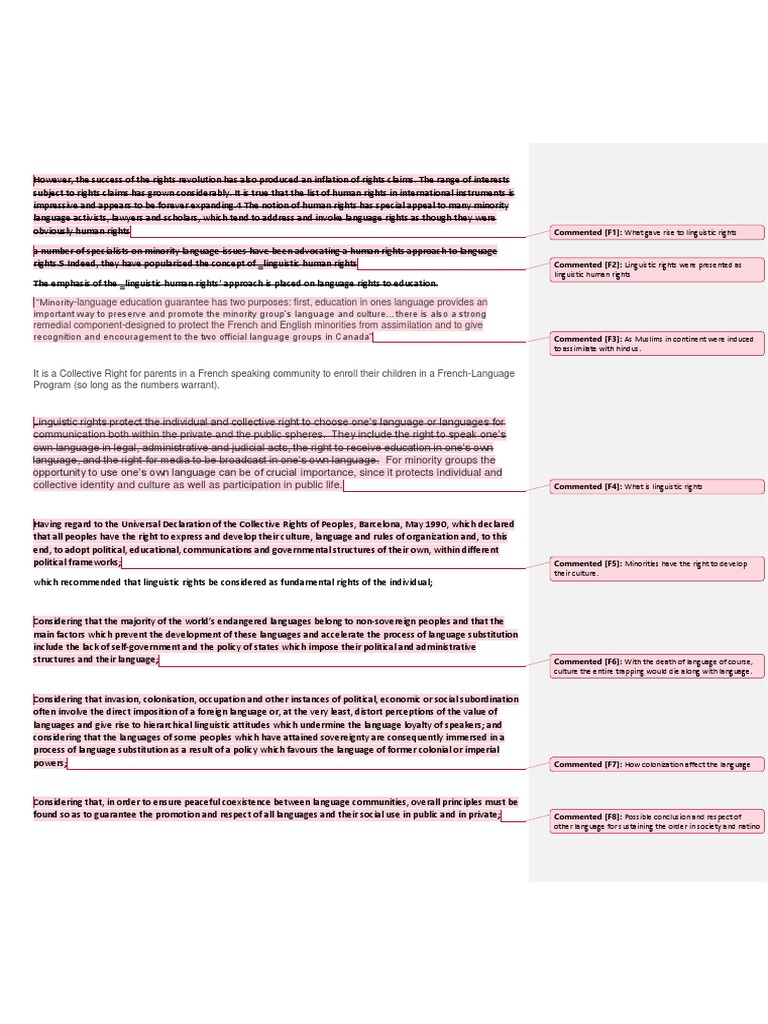 Linguistic Human Rights | Download Free PDF | Languages