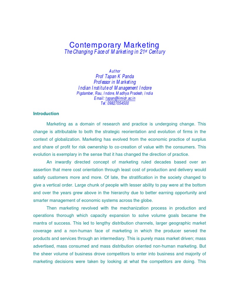 Contemporary Marketing | PDF | Brand | Marketing