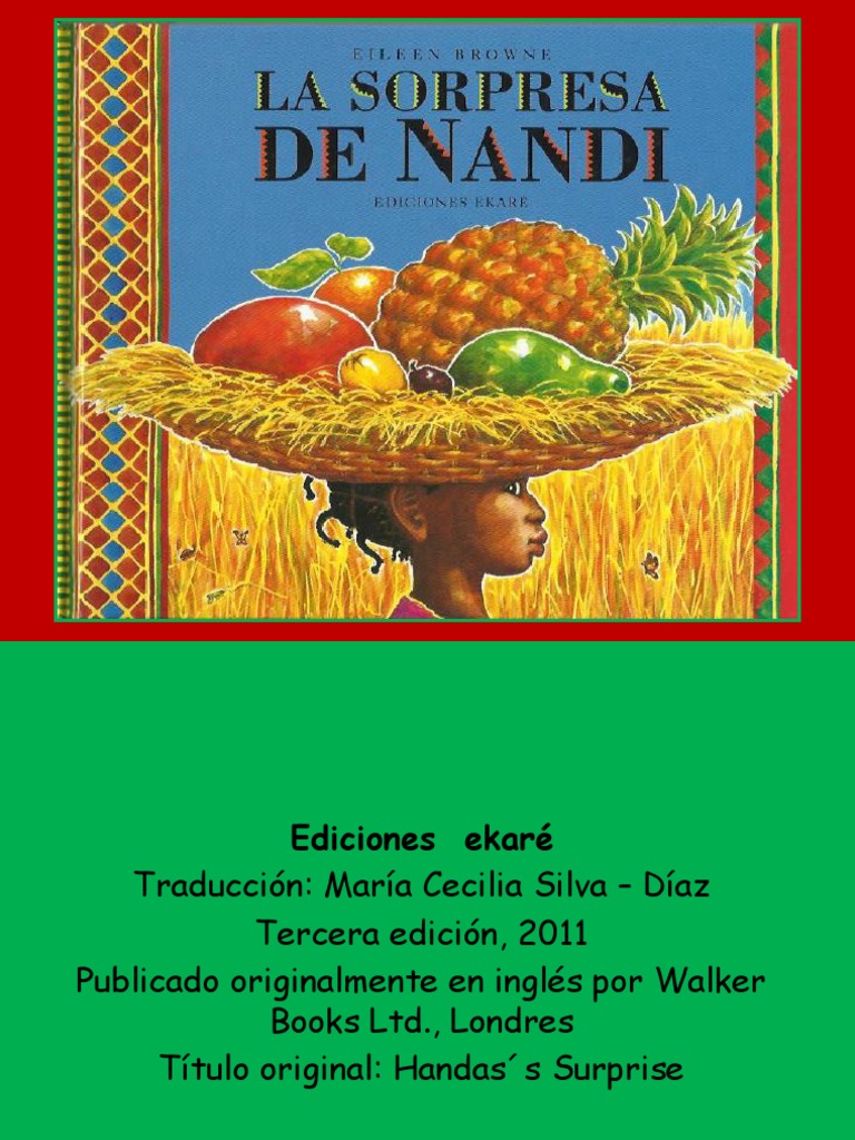 Libro La Sorpresa de Nandi | PDF