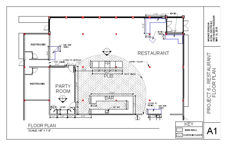 Restaurant Sheet A1 | PDF