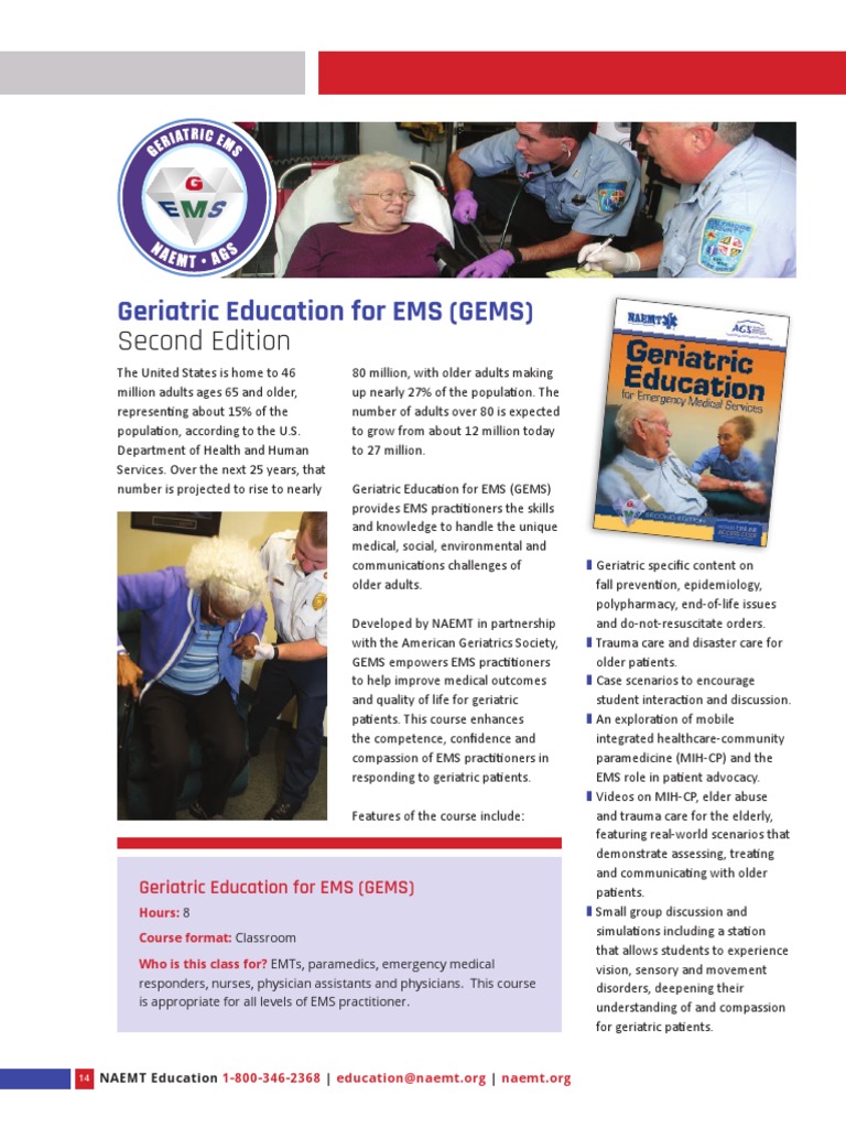 Gems and Gems Advanced 2016 | PDF | Emergency Medical Services | Geriatrics