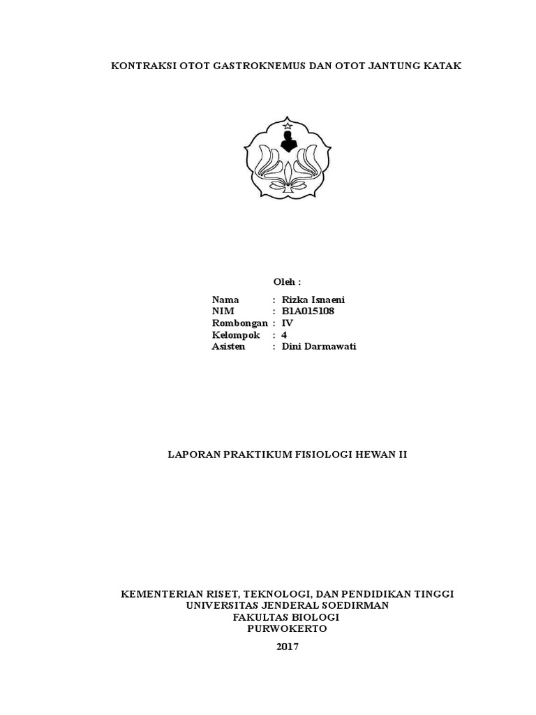 Kontraksi Otot Katak | PDF