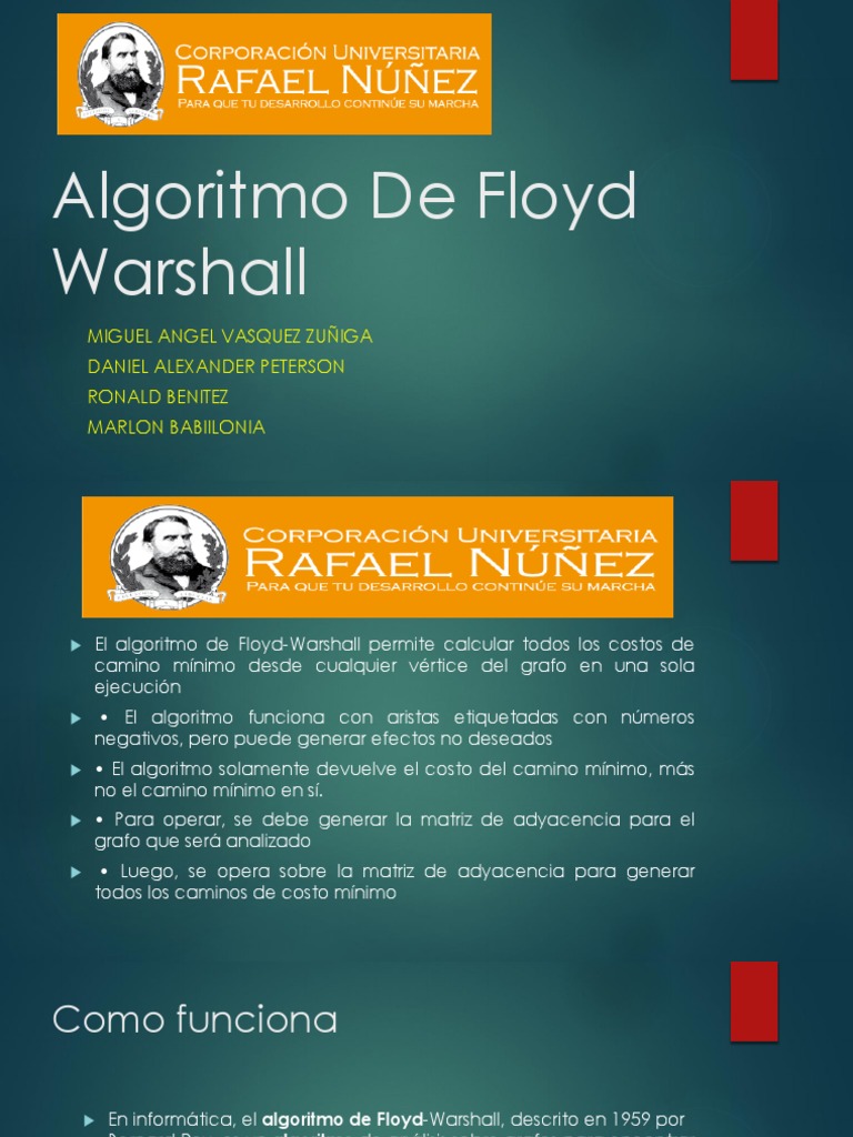 Algoritmo de Floyd Warshall | PDF | Áreas de informática | Informática teórica