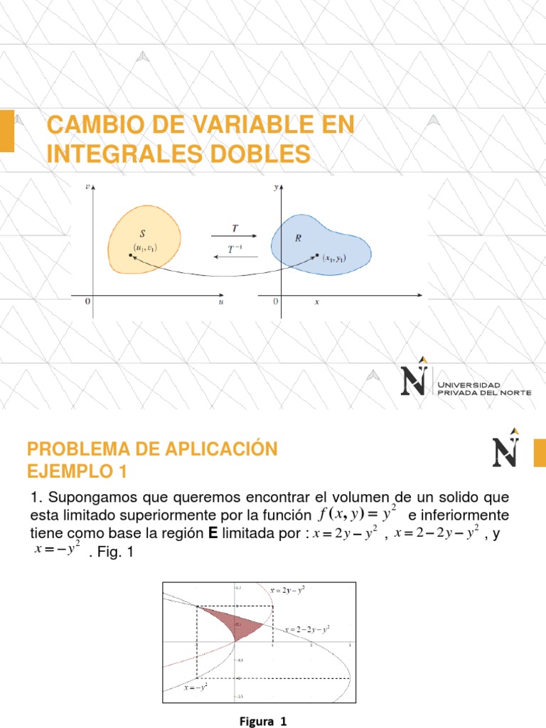 s2. 2 PPT Cálculo Del Jacobiano Cambio Variable | PDF | Integral ...