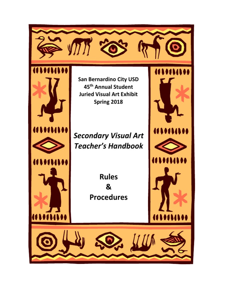 2018 Art Exhibit Handbook 002 | PDF | Cognition