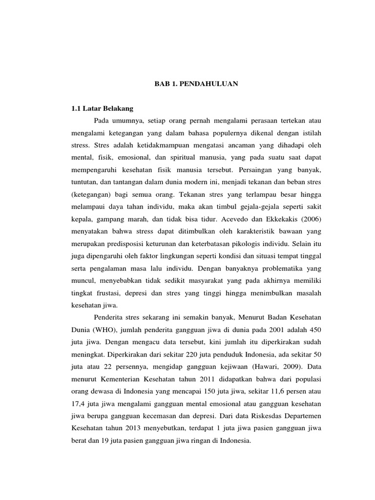 Komplementer - Hipnoterapi Bab 1 - 5 Fixx | PDF