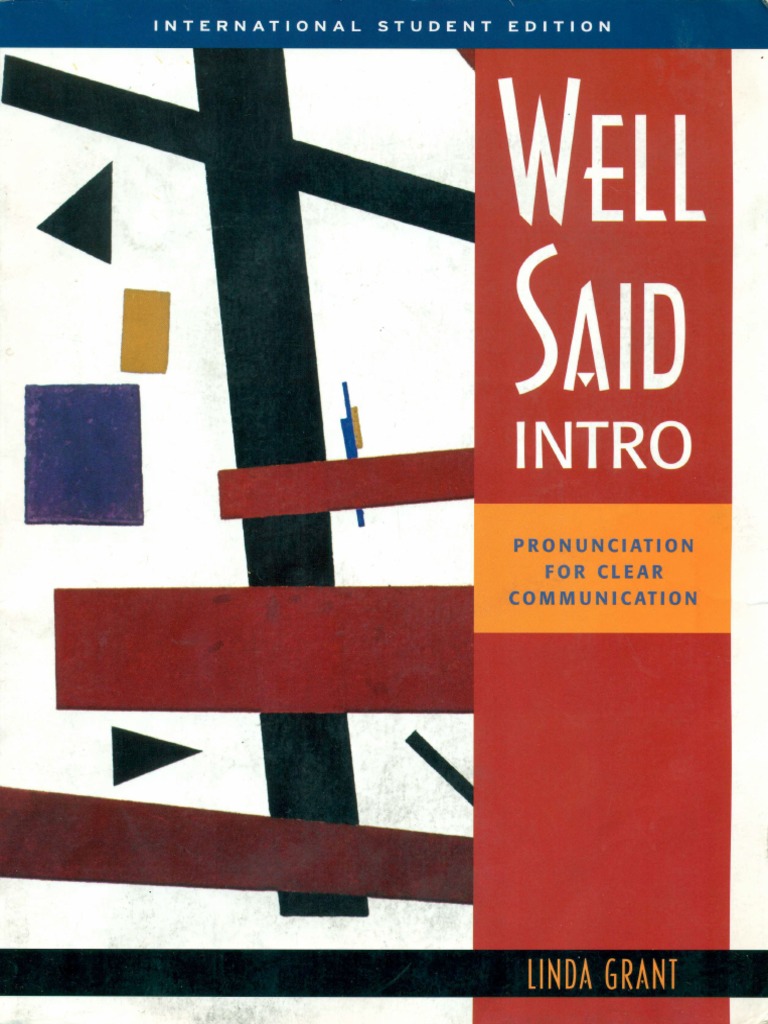 Well Said Intro CH 1 PDF | PDF