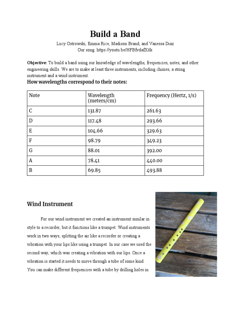 Build A Band | PDF | String Instruments | Piano