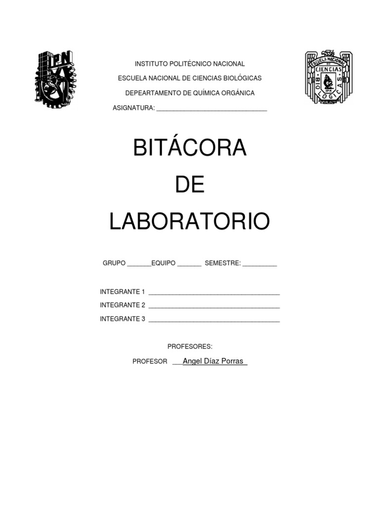 Portada de La Bitacora de Lab | PDF | Science | Ciencia (general)