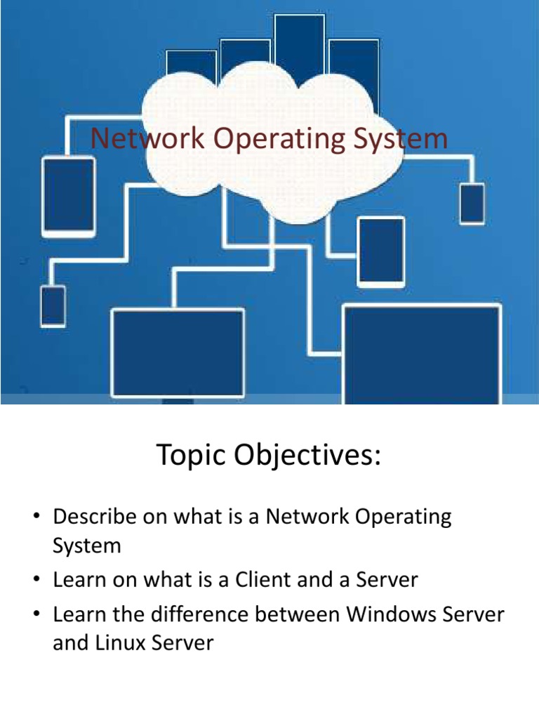 Network Operating System | PDF | Web Server | Internet & Web